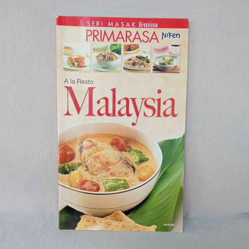 Jual Buku Primarasa A La Resto Malaysia | Shopee Indonesia