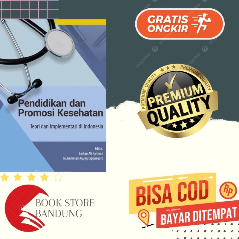 Jual BUKU Pendidikan dan Promosi Kesehatan: Teori dan Implementasi di Indonesia | Shopee Indonesia