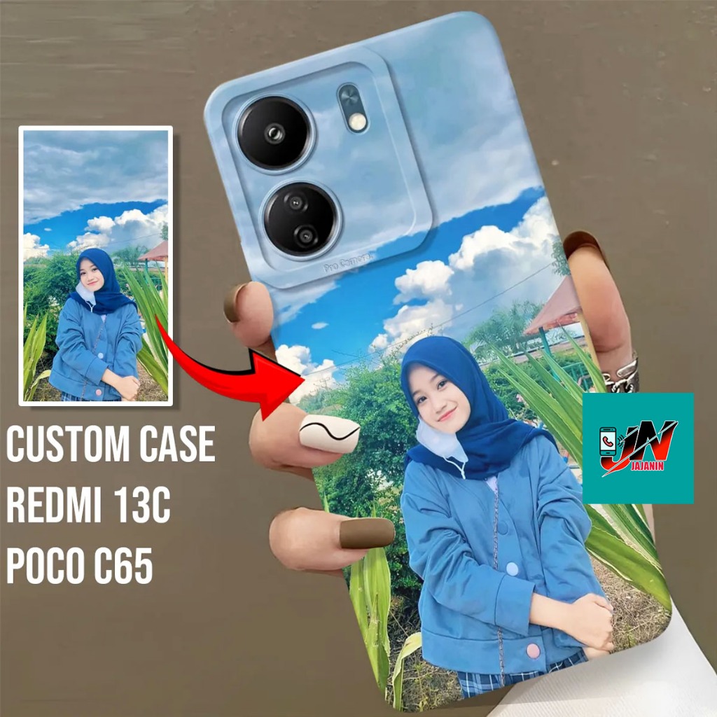 Jual Custom Case Foto Sendiri REDMI 13C-POCO C65 ( Konfirmasi Type Hp ...