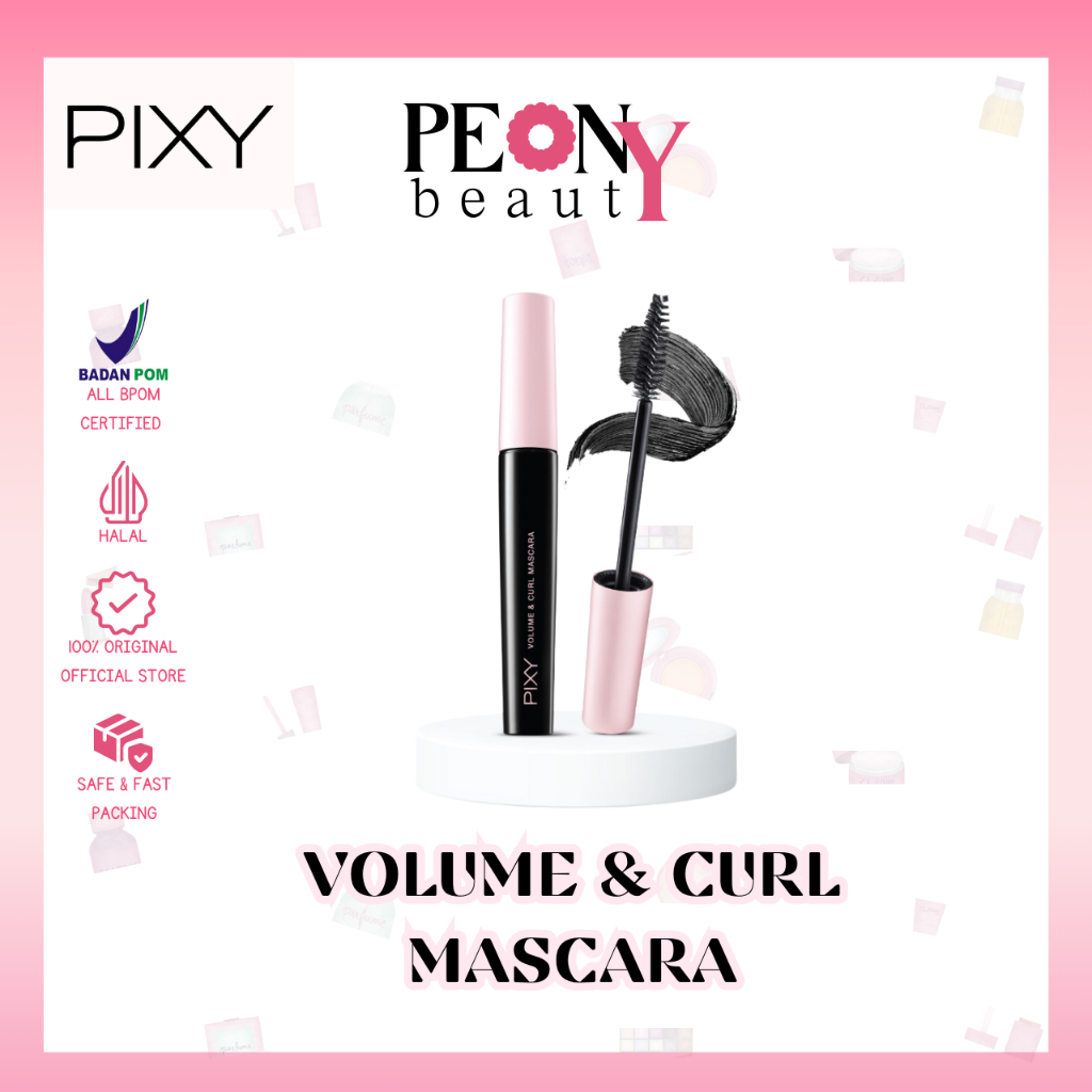 Jual Pixy Volume & Curl Mascara 9 ml/water proof / menebalkan | Shopee ...