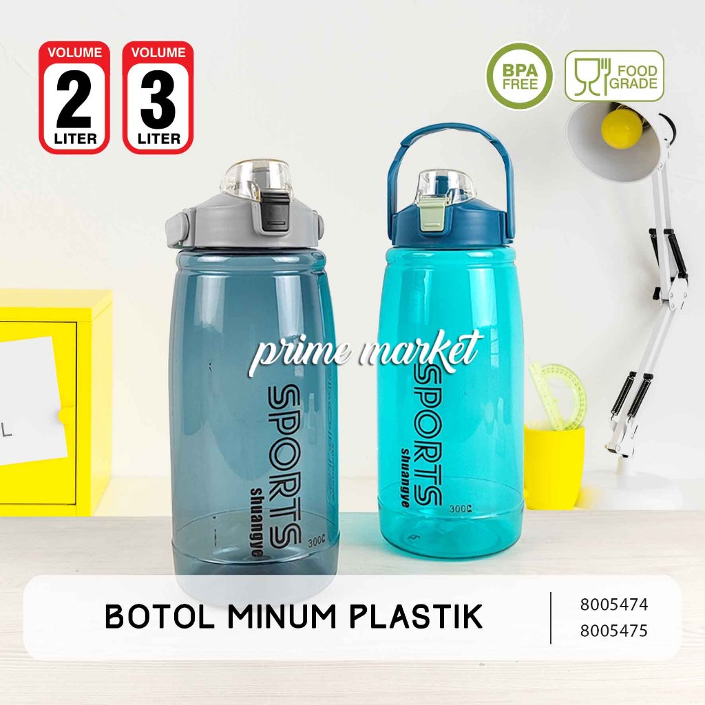 Jual Botol Minum 2 Liter 3 Liter Botol Minum Botol Minum Olahraga Botol ...