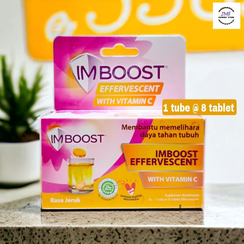 Jual IMBOOST Effervescent with Vitamin C (isi 1 tube @ 8 tablet ...