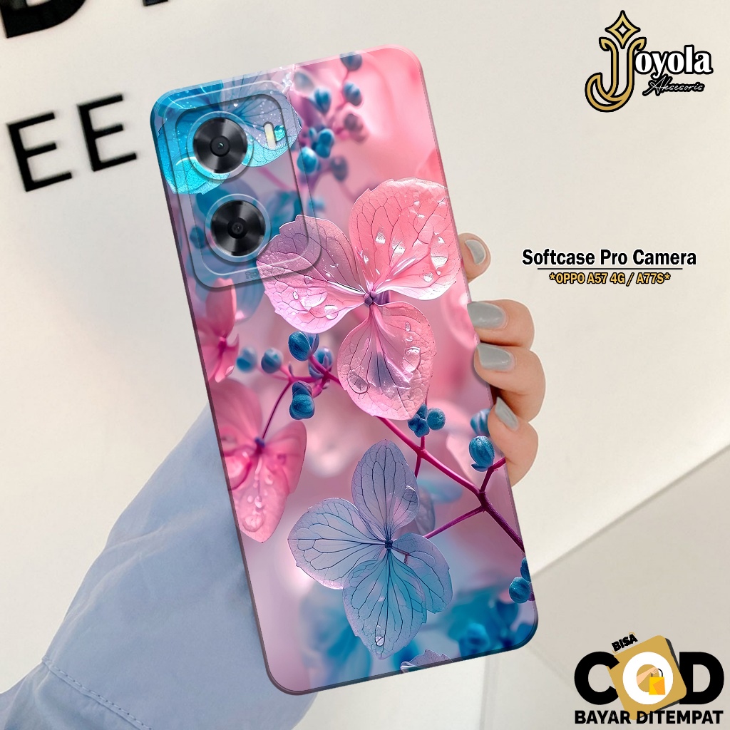 Jual JOYOLA Case Oppo A57 Terbaru Oppo A77s Fashion Case Bunga Softcase ...