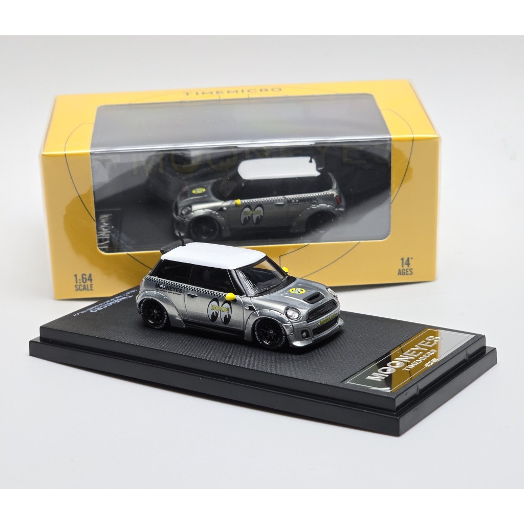 Jual Time Micro LBWK Mini Cooper Mooneyes Special Edition Grey | Shopee ...