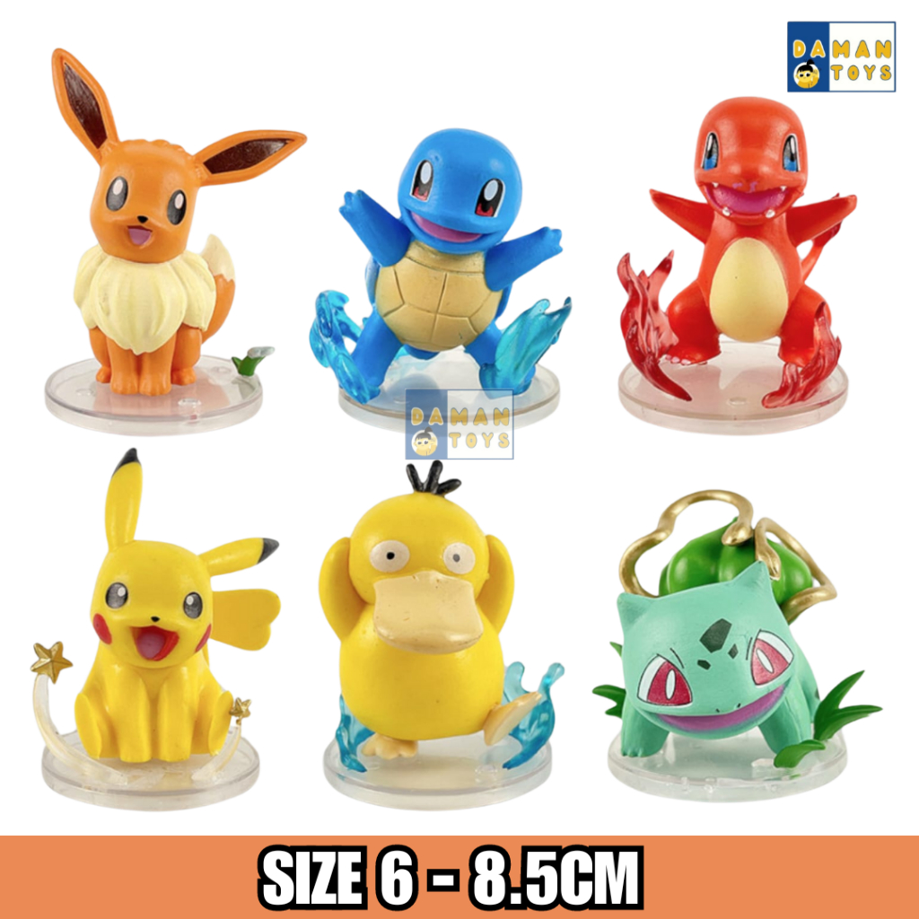 Jual Mainan Action Figure Pokemon Legendaris Charizard Mewtwo Venusaur ...
