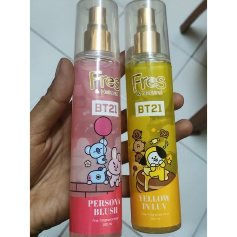 Jual Fres fragrance mist BT21 100ml | Shopee Indonesia