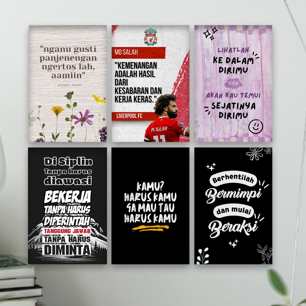 Jual Poster Kayu 20x30 cm Motivasi Wall Decor Dekorasi Ruangan | Shopee ...