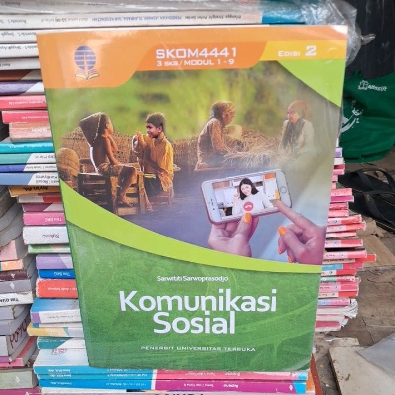 Jual Komunikasi Sosial SKOM 4441 3sks/MODUL 1-9 EDISI 2 tahun 2022 ...