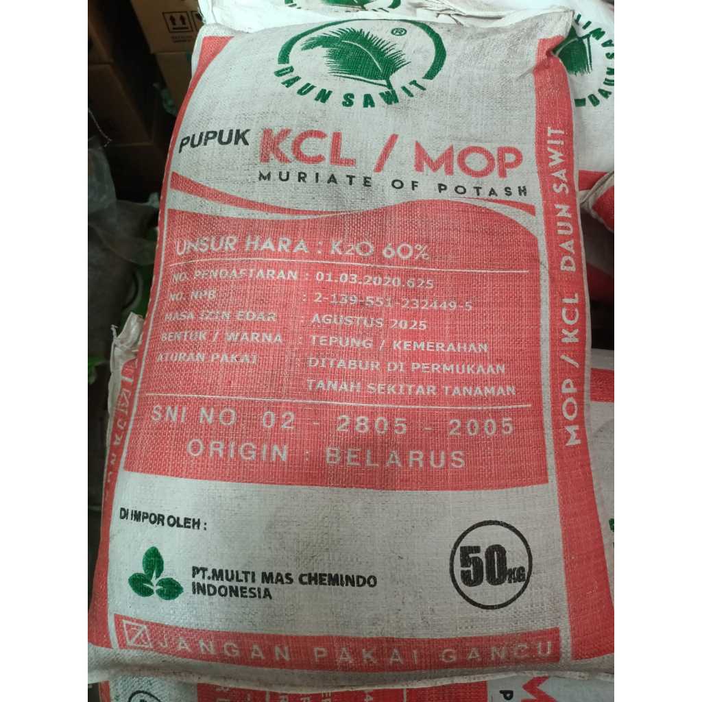 Jual PUPUK MOP/KCL 50KG | Shopee Indonesia