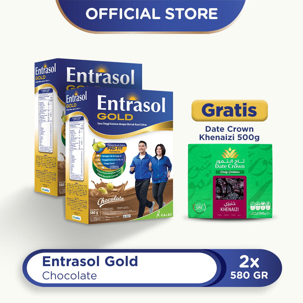 Jual Paket Entrasol Berkah Gold Chocolate 560g | Shopee Indonesia