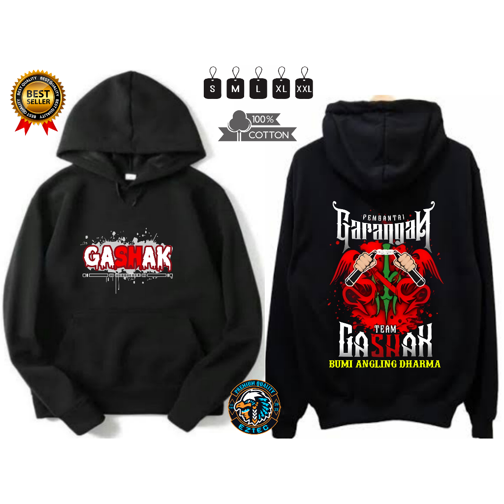 Jual HOODIE JUMPER DESAIN TEAM GASHAK BUMI ANGLING DHARMA BAHAN KATUN ...