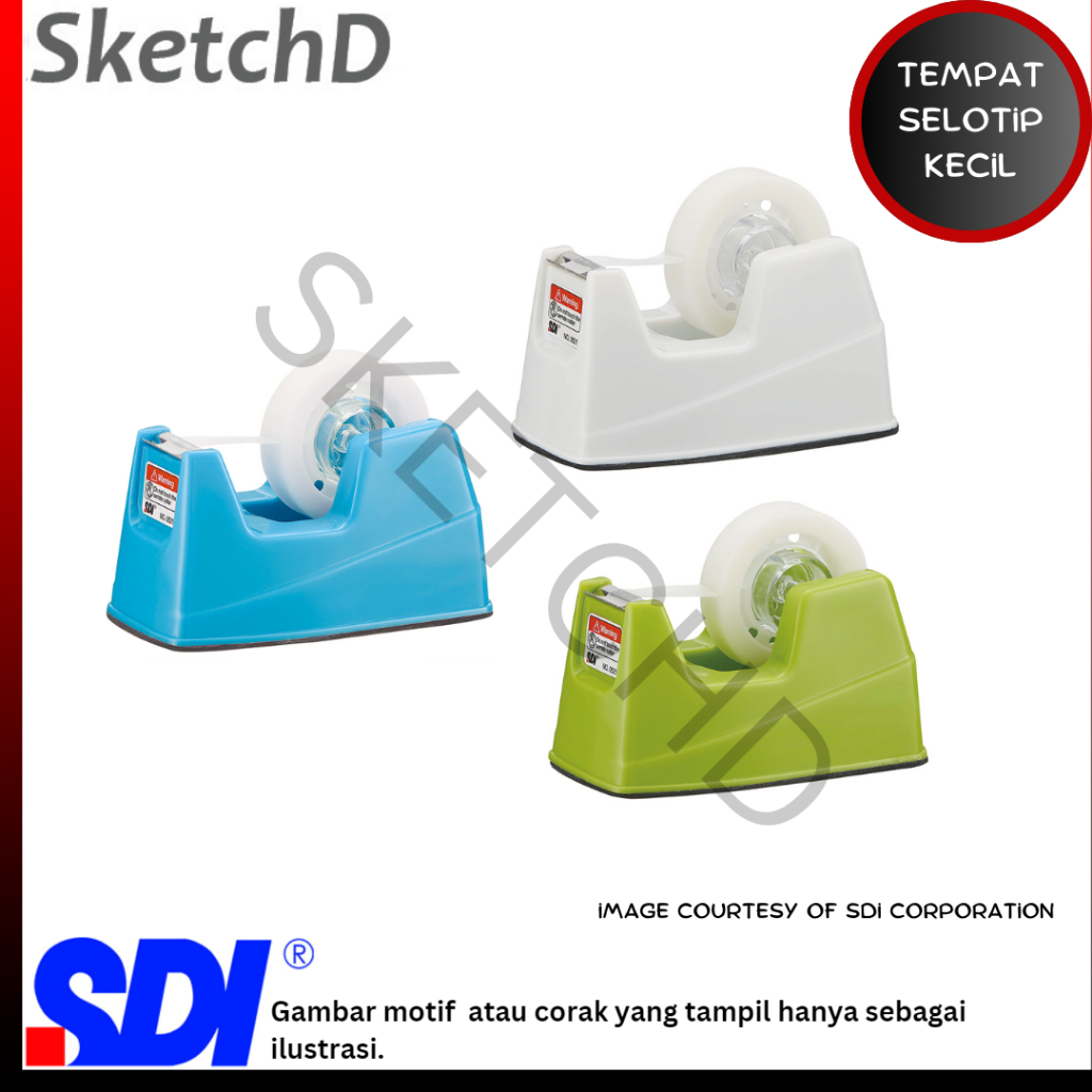 Jual Tape Dispenser 0521N SDI - Tempat Selotip | Shopee Indonesia