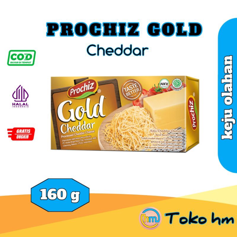 Jual "Prochiz Cheddar Gold 160gr – Keju Batang Lezat cocok untuk ...