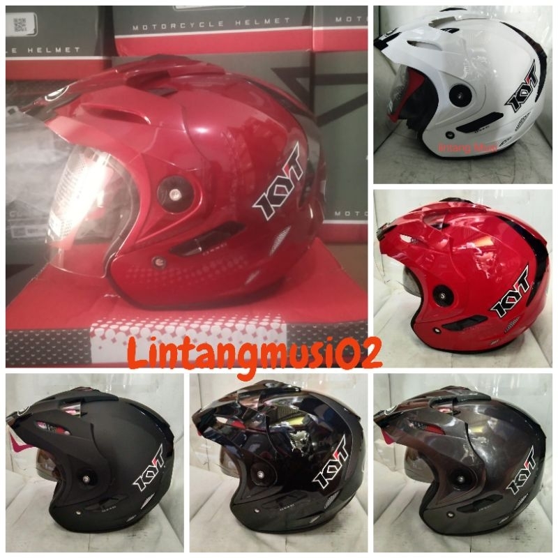 Jual KYT VENOM RR 2 SOLID | Shopee Indonesia