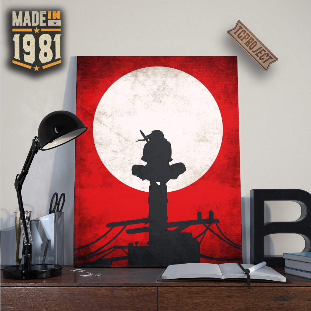 Jual ITACHI Anime Jepang Poster Kayu Dekorasi Dinding Home Decor ...