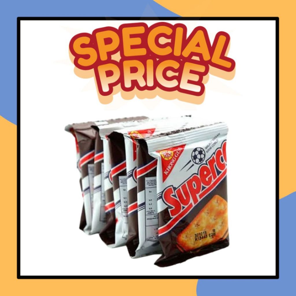 Jual Khong Guan SUPERCO 18gr isi 10pcs / Renceng Biskuit Malkist Dan ...