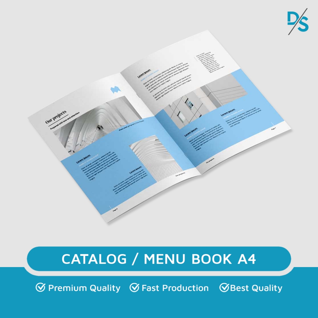Jual DSPRINTING - Buku Menu A4 Portrait / Catalog - Company Profile ...