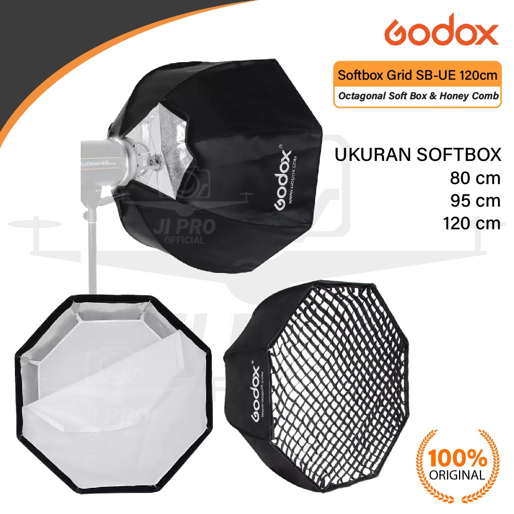 Jual Godox Softbox Grid SB-GUE 80cm 95cm 120cm Octagonal Soft Box Honey ...