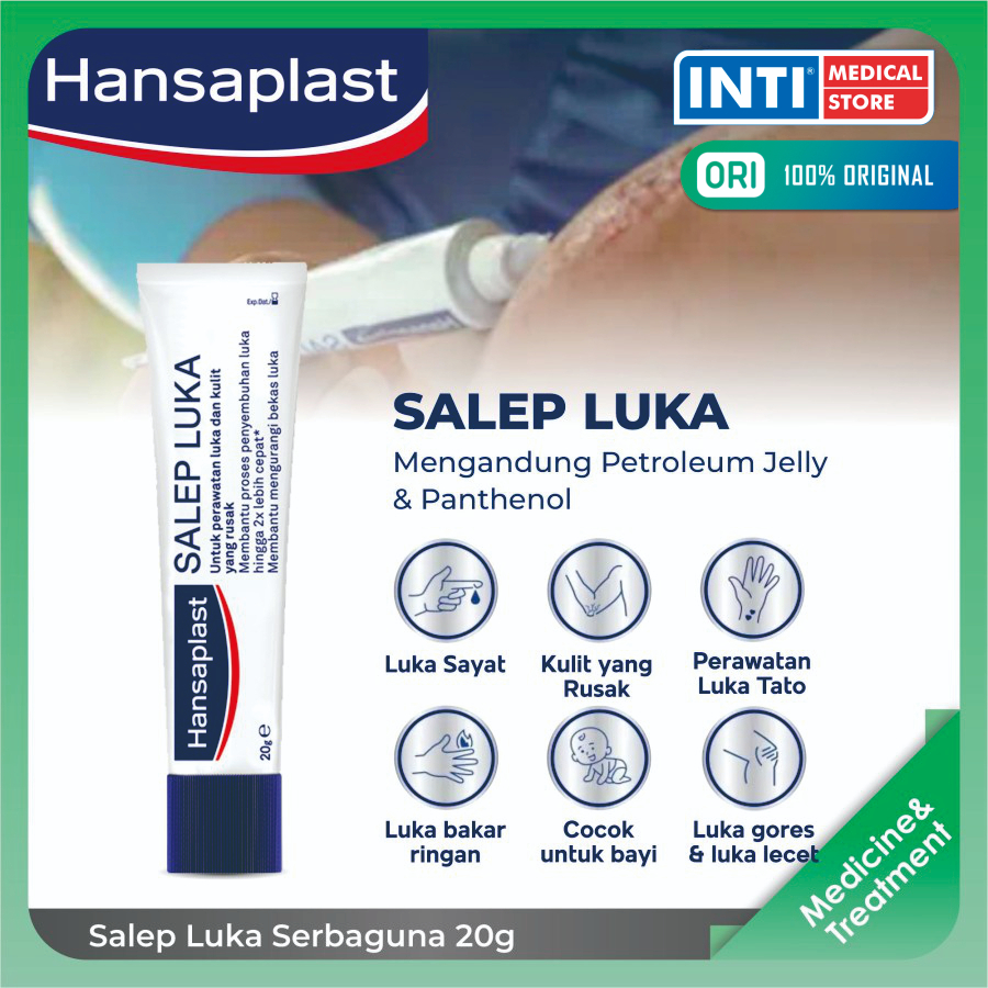 Jual Hansaplast | Salep Luka 20g | Salep Perawatan Luka & Kulit Yang ...