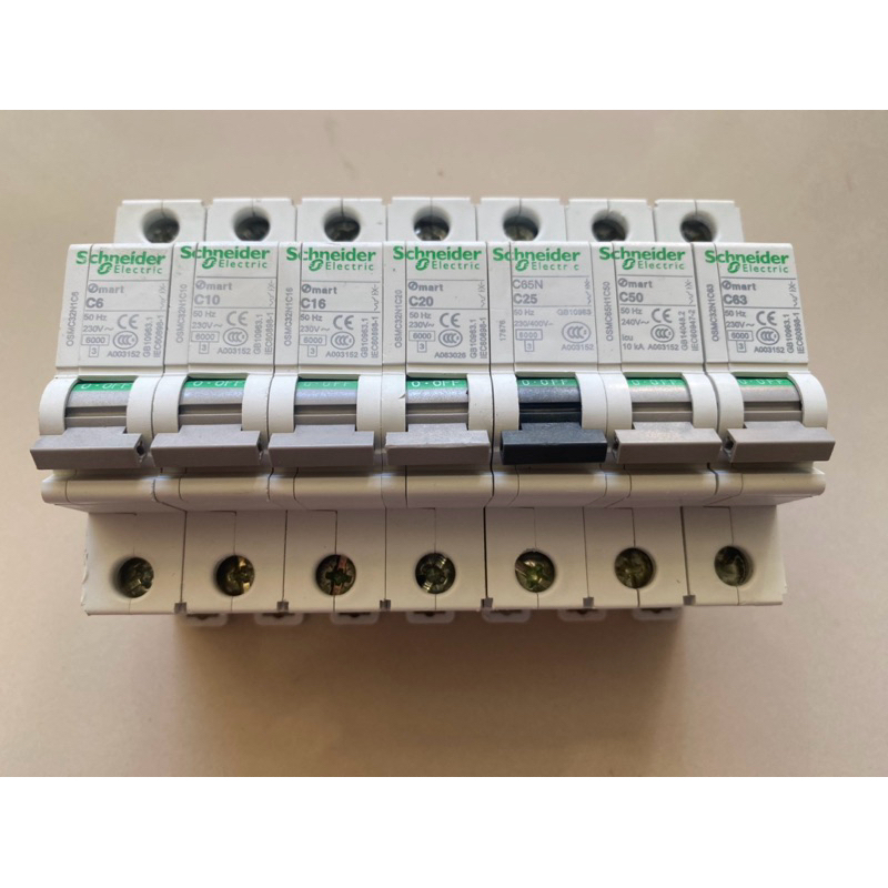 Jual Mcb Schneider smart 1phase mulai amper 4A 6A 10A 16A 20A 25A 32A ...