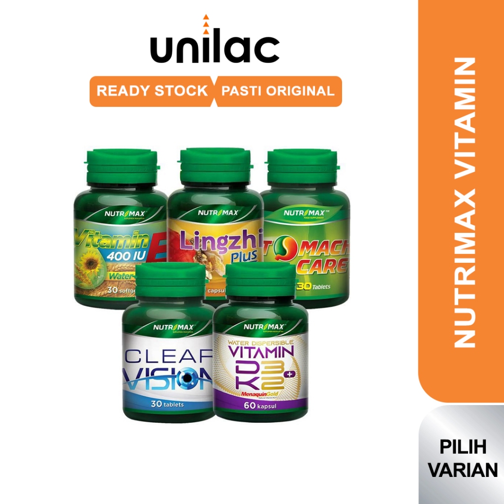 Jual Nutrimax Vitamin Sendi & Tulang | Vit C | Vit B | Vit D3 | Kidz ...