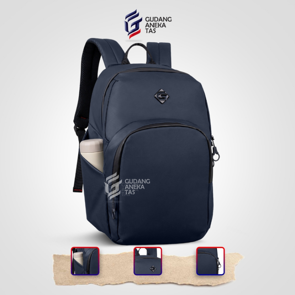 Jual Tas Ransel Pria Laptop Backpack Sekolah Kuliah Waterproof/ Anti ...