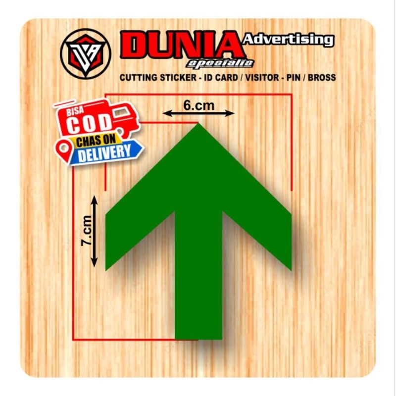 Jual Sticker Panah Tangga / Cutting Sticker Tangga / Sticker Tangga ...