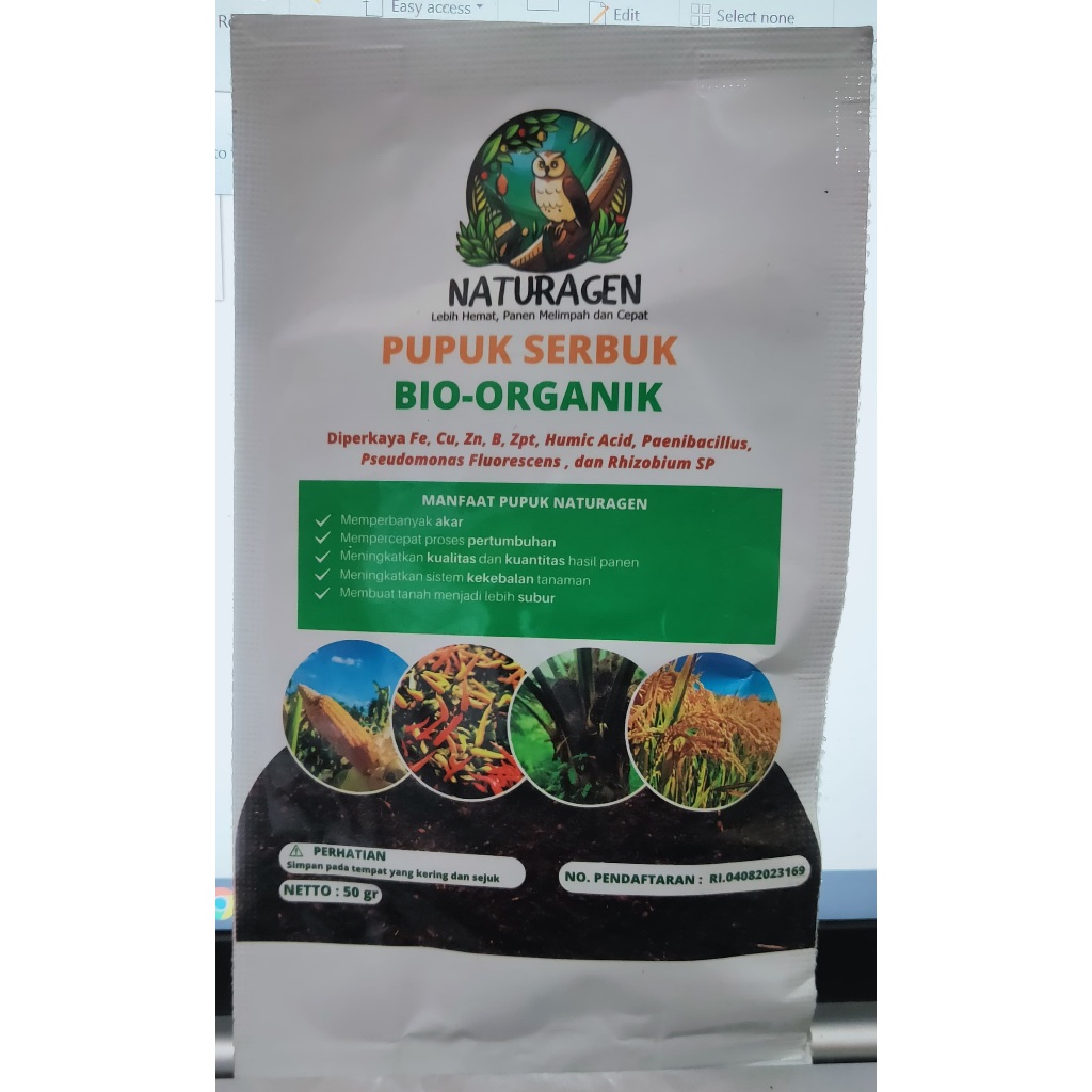 Jual 2 Pcs Pupuk Naturagen Original Asli Produk Pabrik Pupuk Kualitas ...