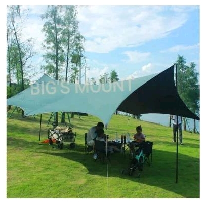 Jual Flysheet 4x6 waterproof big's mount - flysheet dome - flysheet ...