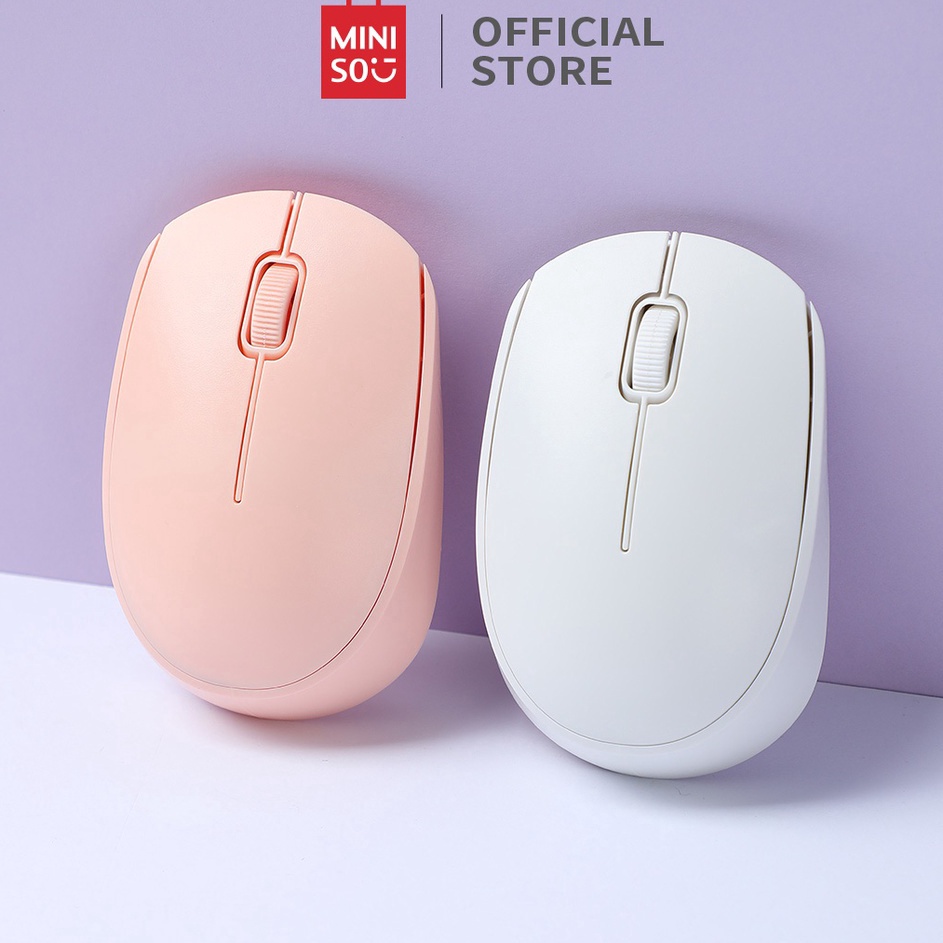 Jual Harga Murah MINISO Mouse Wireless 24GHz Optical Sensor 16 dpi ...