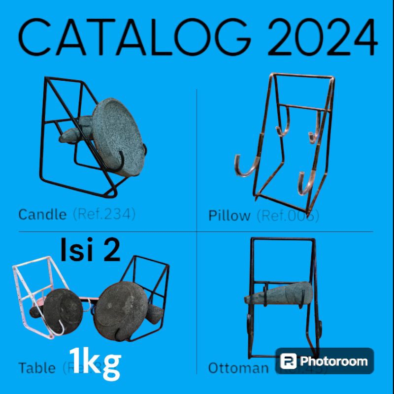 Jual RAK COBEK ISI 2/standing cobek/tempat cobek/tatakan cobek/layah ...