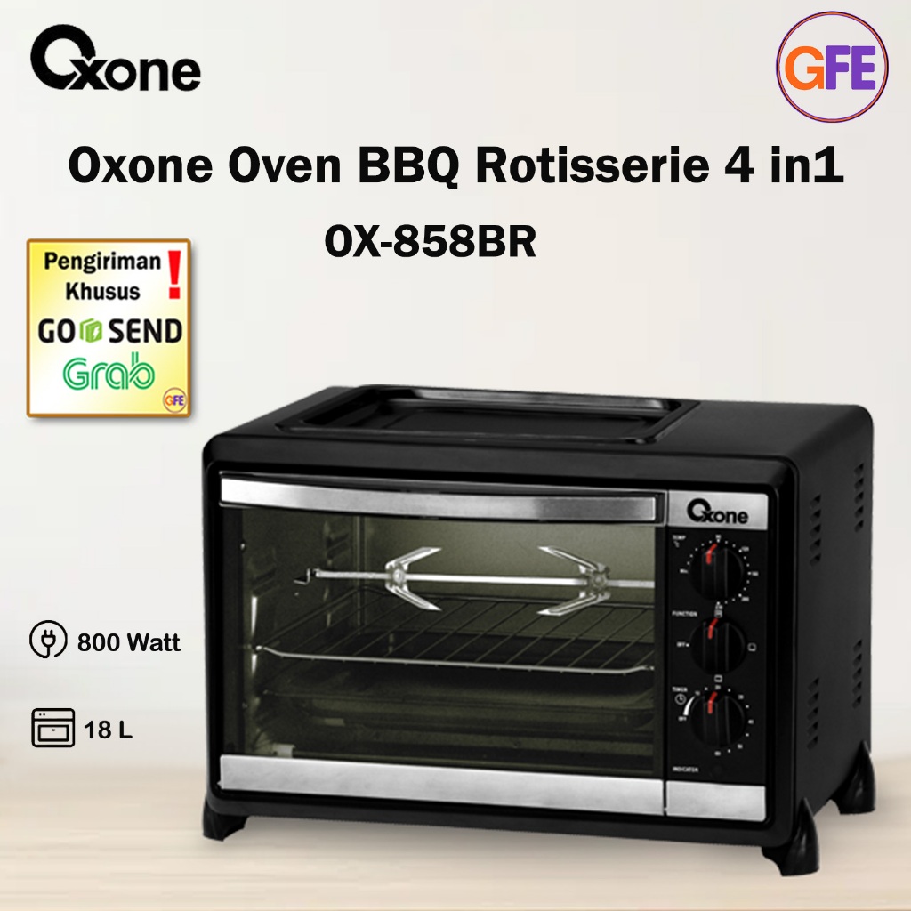 Jual Oxone 4in1 Oven Listrik 18 Liter SerbaGuna dengan Rotisiere ...
