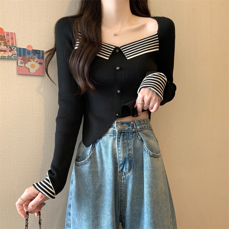 Jual AJW Atasan Rajut Import Premium Korean Style Elegan dan Mewah XAW | Atasan Kekinian Wanita ...