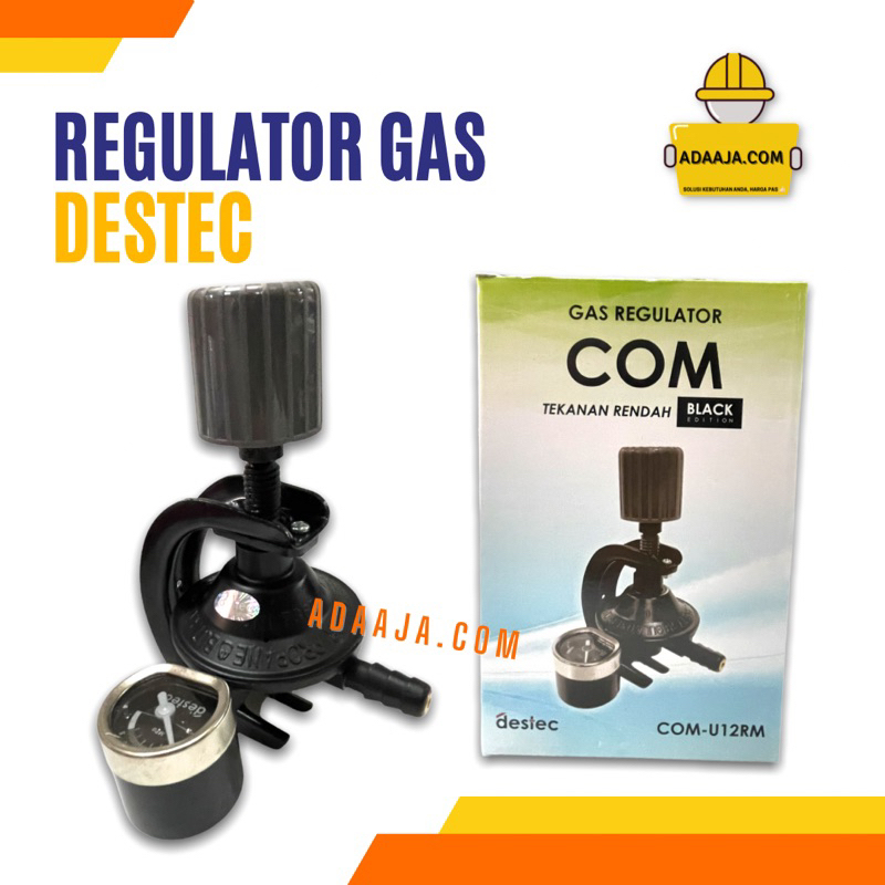 Jual Regulator Gas DESTEC + Meter Pengaman Gas LPG Dengan Meter ...