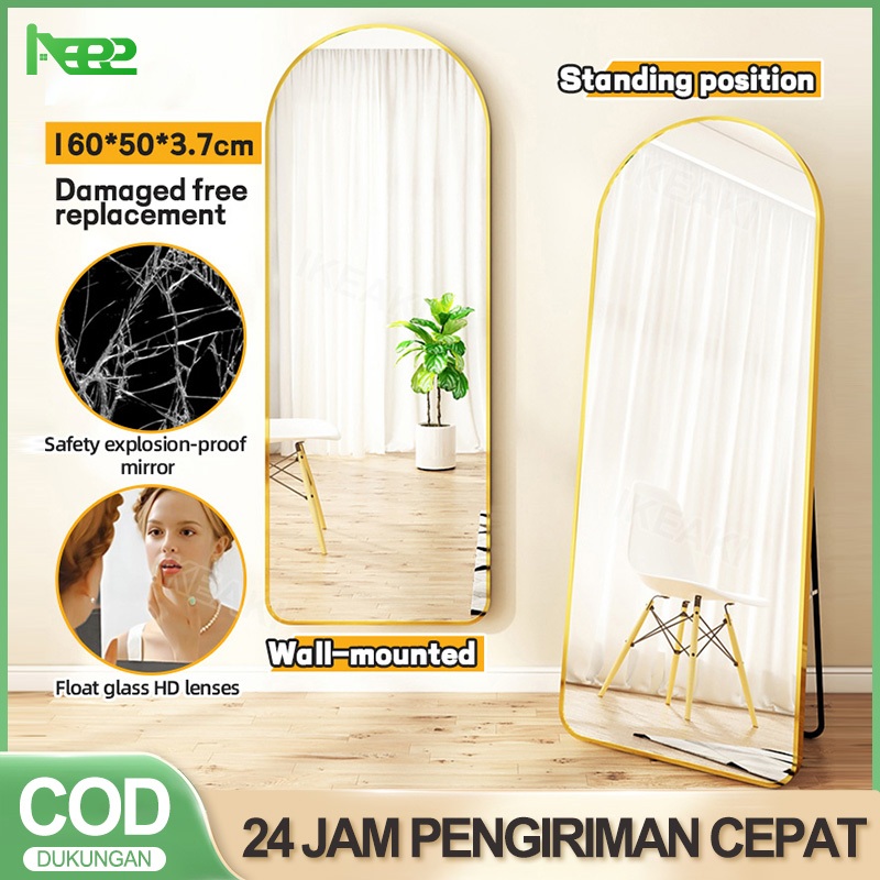 Jual Standing Mirror Cermin Kosmetik Murah Kaca Rias Cermin Berdiri ...