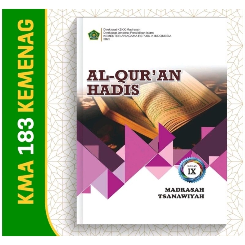 Jual buku siswa Al Qur'an hadits kelas 9 kurikulum k13 | Shopee Indonesia