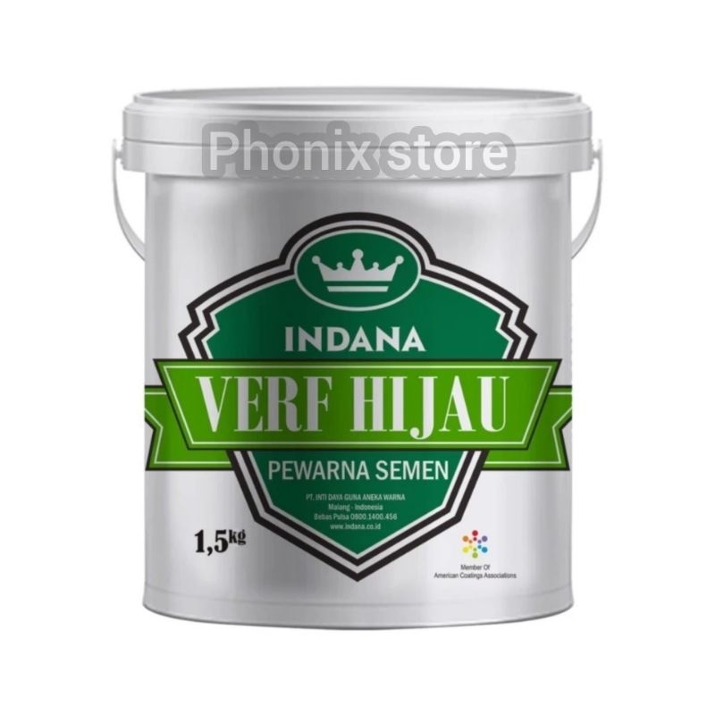 Jual Pewarna Semen Verf Hijau 1.5kg | Shopee Indonesia