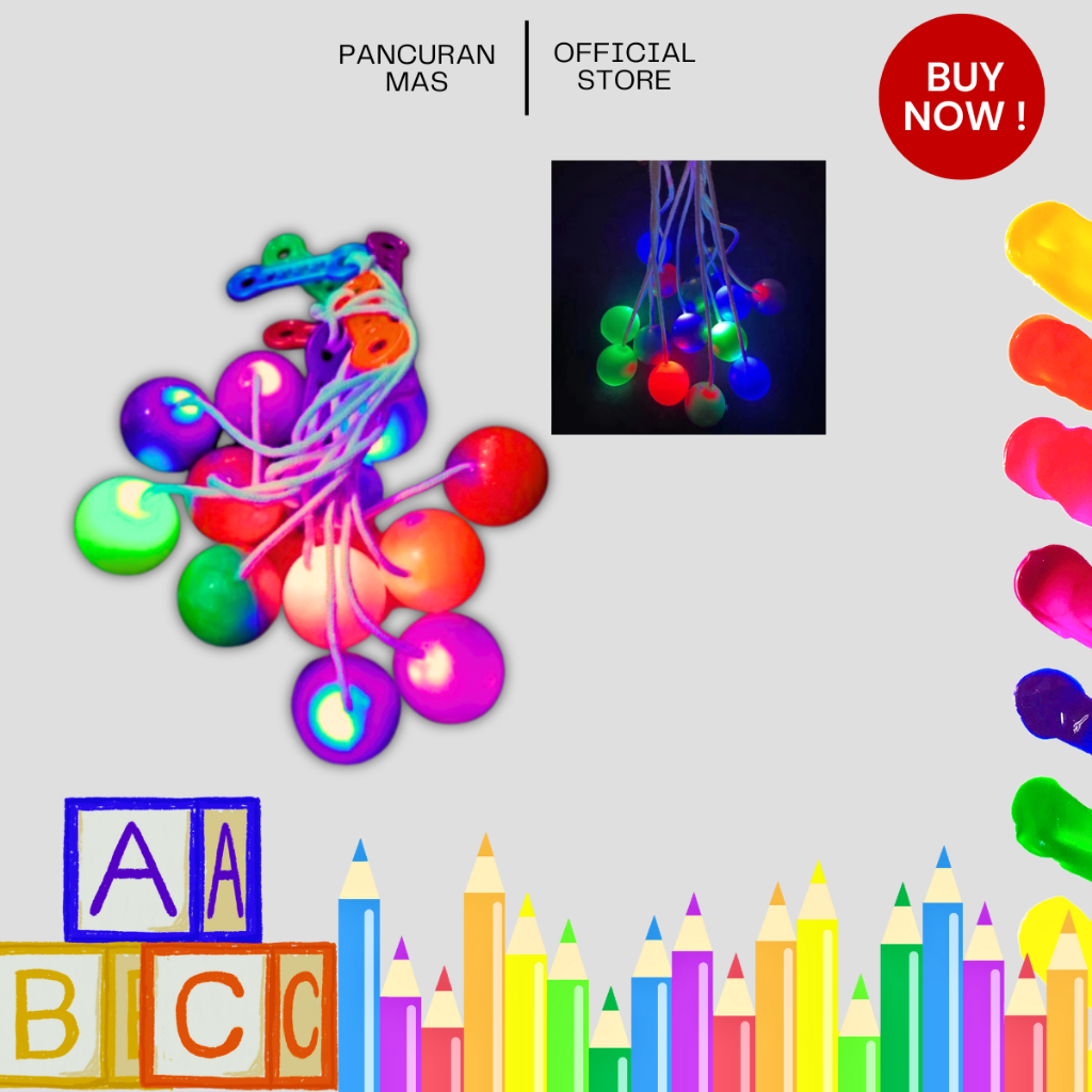 Jual Lato Lato Lampu Led Mainan Anak Viral ( 1 Pcs ) | Shopee Indonesia