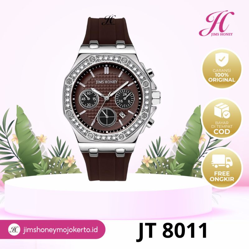 Jual JIMS HONEY JT 8011 Jam Tangan Unisex Anti Air Fashionable ( free ...