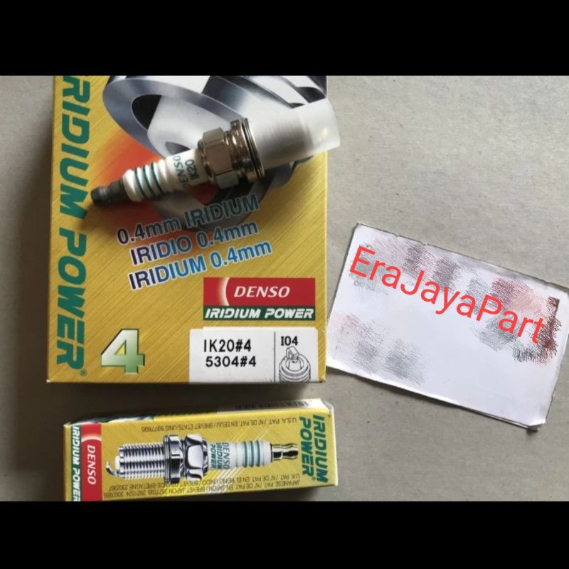 Jual busi iridium power asli ik20 mobil yaris vios limo absolud ...