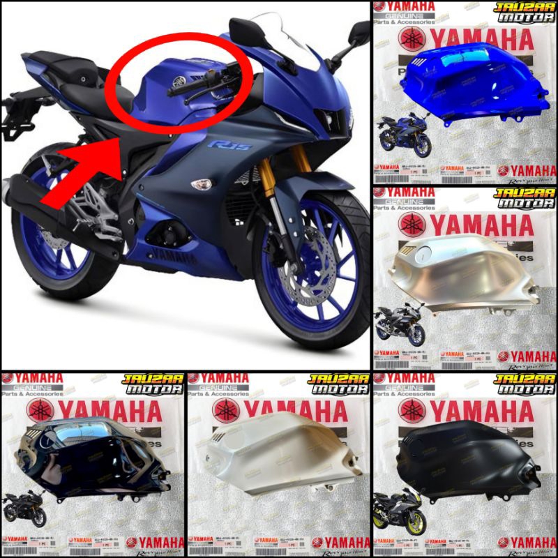 Jual COVER TANGKI KIRI KANAN R15 V4 R15 M Original Yamaha BDJ-F4139-00 ...