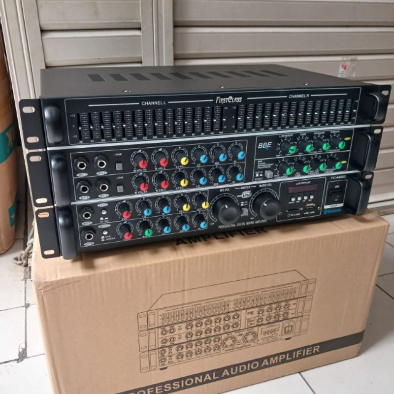 Jual POWER AMPLIFIER KARAOKE FIRSTCLASS FC-A4000 6 CHANNEL BLUETOOTH ...