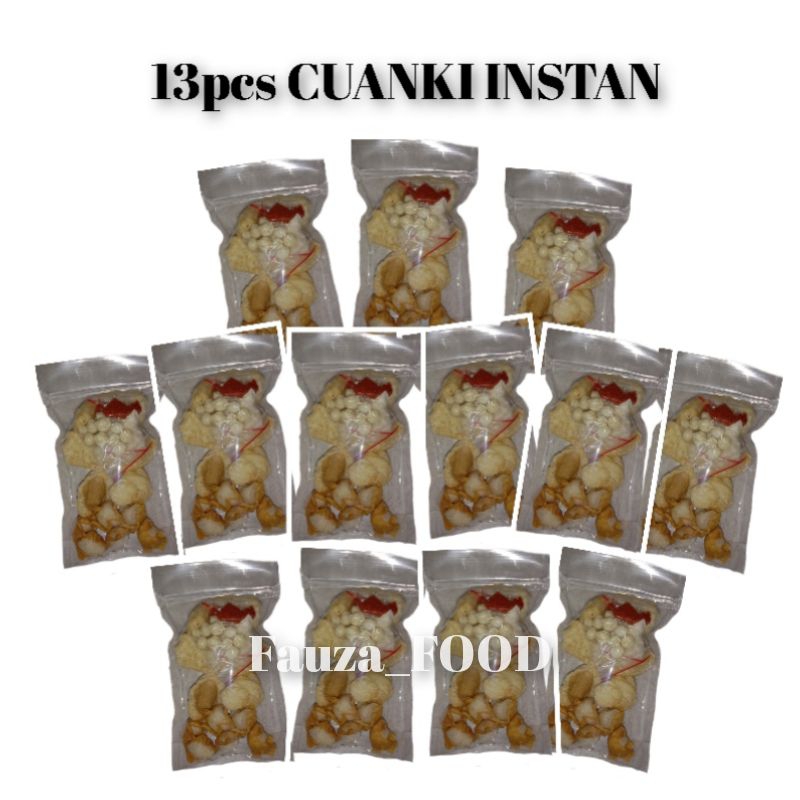 Jual CUANKI INSTAN 13 PCS | Shopee Indonesia