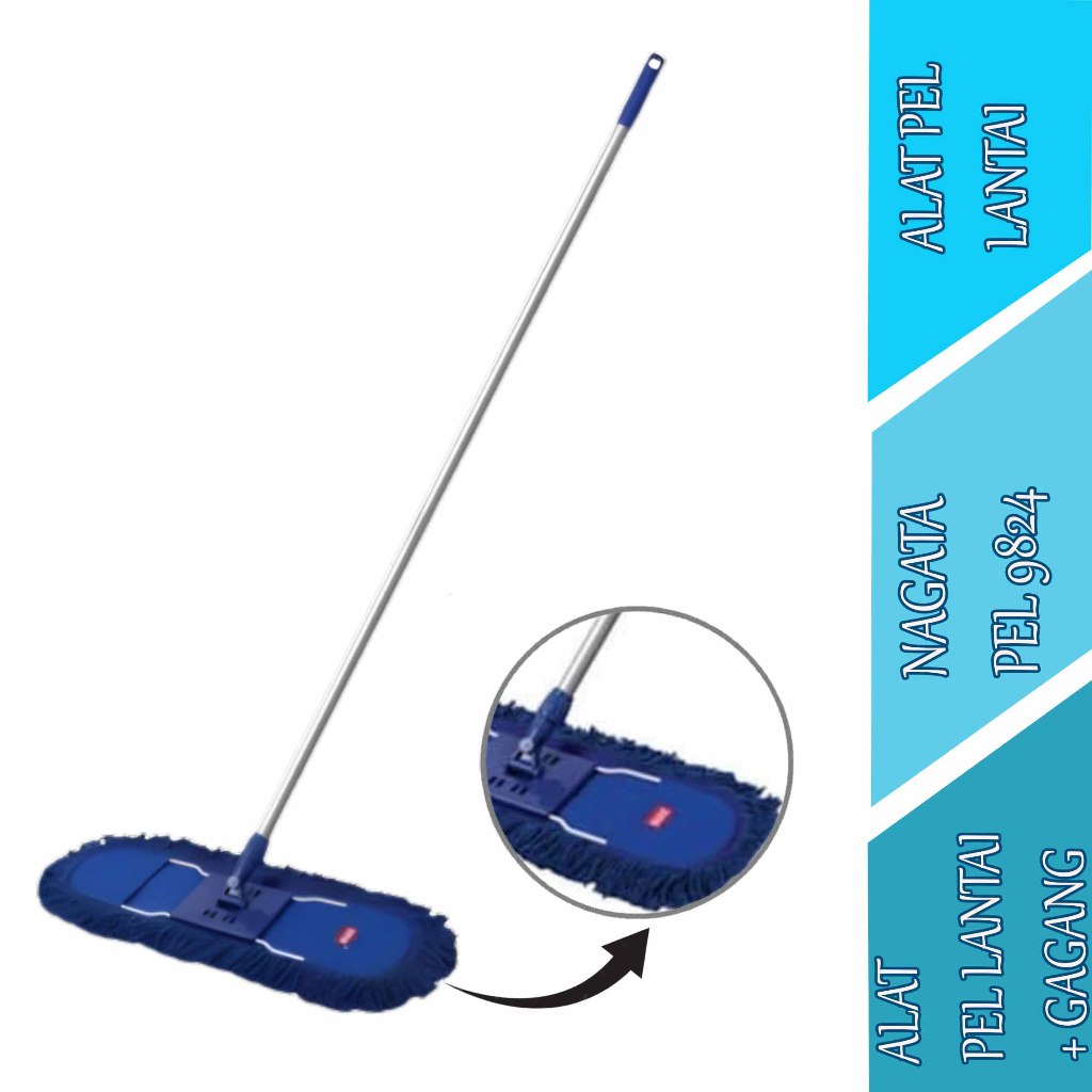 Jual Alat Pel lantai Serbaguna - Nagata - Alat Pel Set Gagang - 9824 ...
