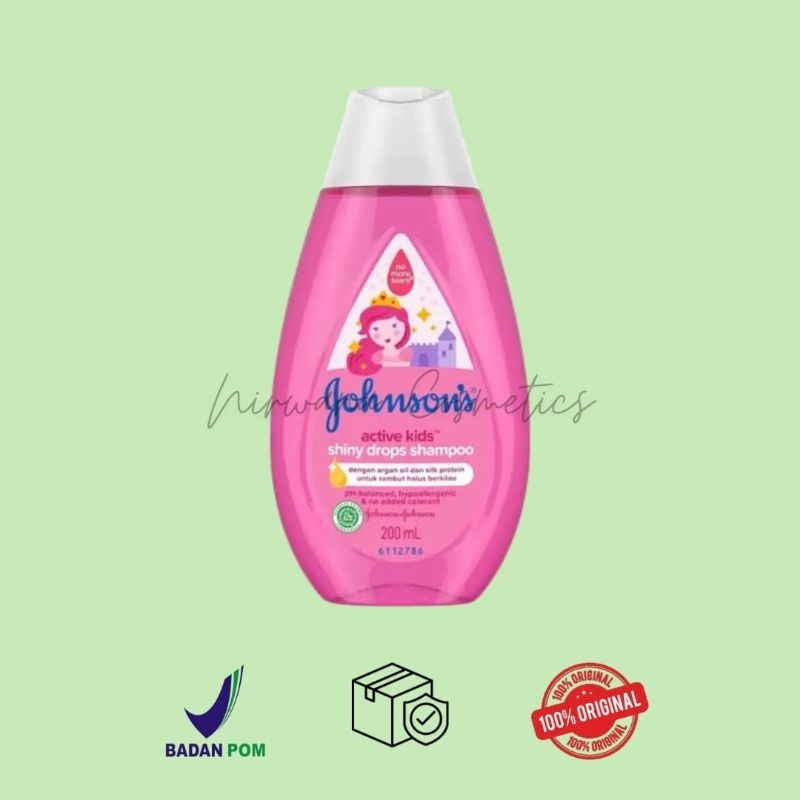 Jual Johnson Active Kids Shiny Drops Shampo 100gr | Shopee Indonesia