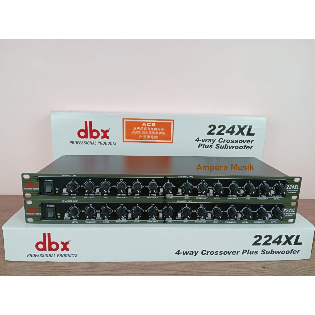 Jual Crossover DBX 224XL 4 Way stereo plus Subwoofer | Shopee Indonesia