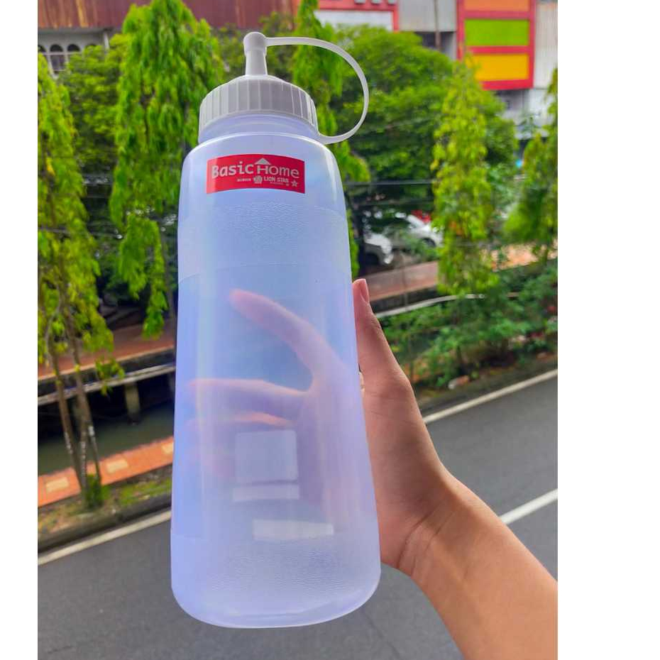 Jual Basic Home BTS-4 Rassa Sauce Keeper 1000 ml Botol Saos / Botol ...