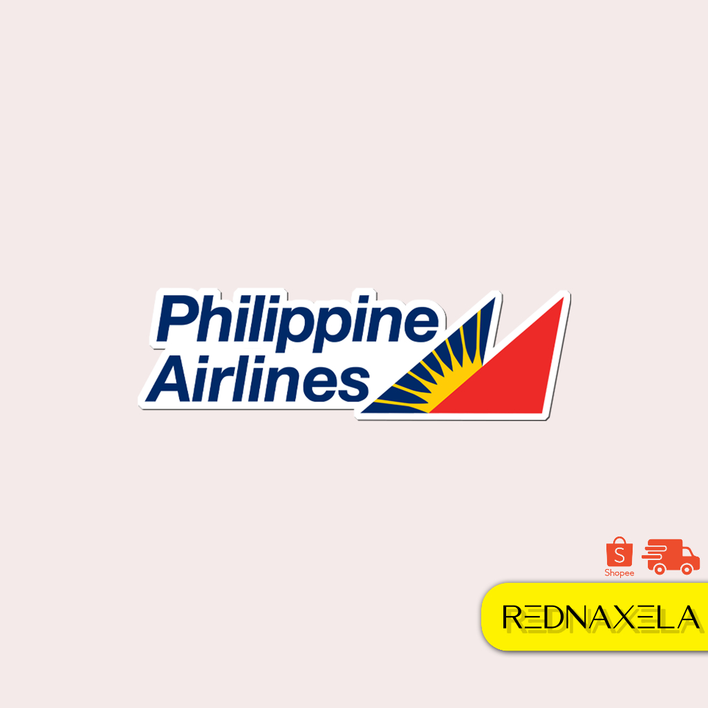 Jual Stiker Vinyl Philippine Airlines 2 Stiker Koper Outdoor Waterproof ...