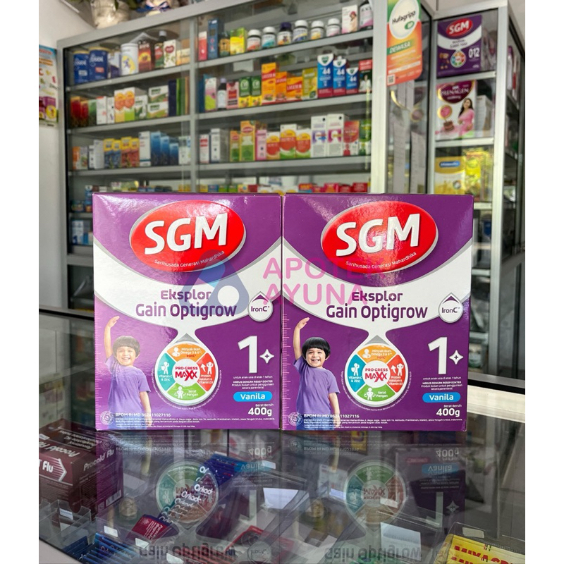 Jual SGM Eksplor Gain Optigrow 400 gram | Shopee Indonesia