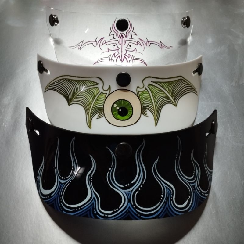 Jual CUSTOM PET/TOPI HELM ORIGINAL HANDPAINTED '1 | Shopee Indonesia